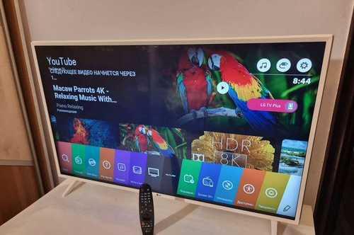 LG 43'' UHD с Active HDR 4K Bluetooth Голос упр