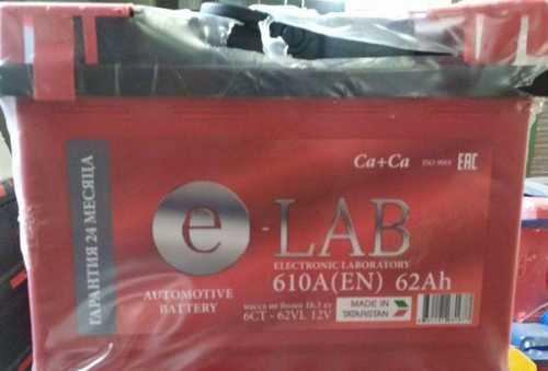 Акб 62 Ач E- Lab