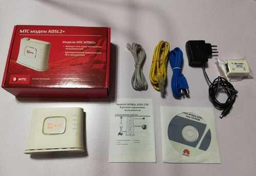 МТС модем adsl2+ (huawei SmartAX MT882a)