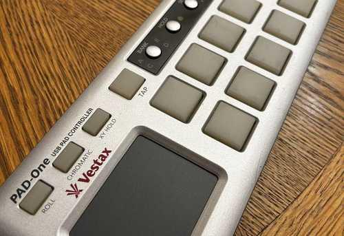 Vestax PAD ONE USB midi DJ- контроллер