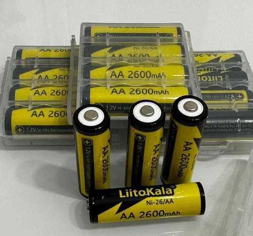 Аккумуляторные батареи liitokalaaa Ni-Mh 2600mAh