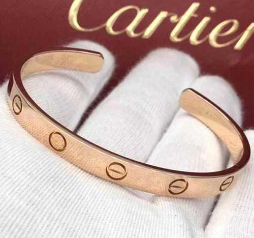 Браслет Cartier Love, розовое золото