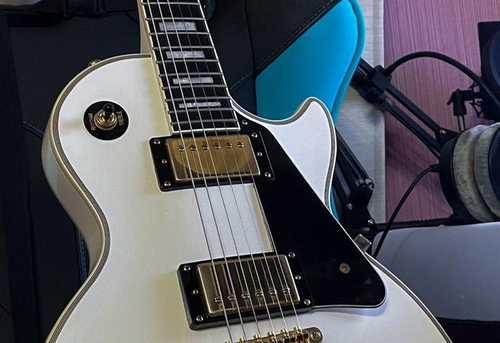 Гитара Epiphone Les Paul Custom Pro Alpine White