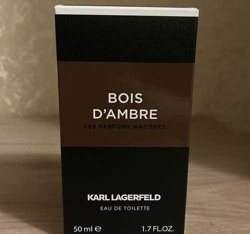 Духи karl lagerfeld bois d'ambre