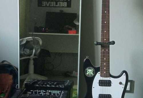 Fender Squier Mustang Bullet + Roland Cube 20x