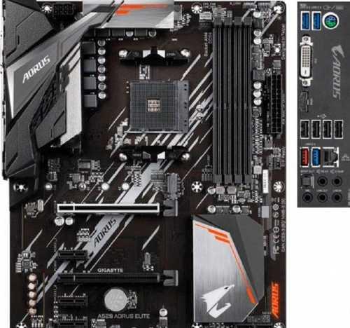 Gigabyte A520 aorus elite Soc-AM4 AMD A520 4xDDR4 ATX AC97 8ch(7.1) gblan raid DVI hdmi