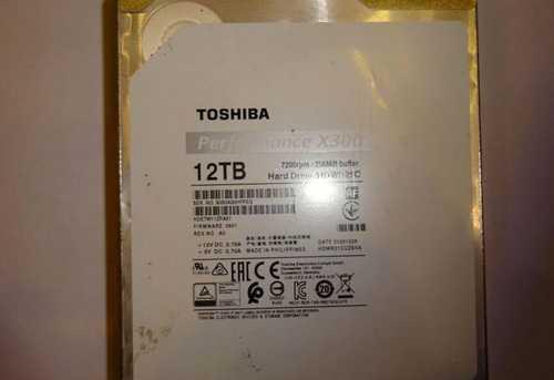 Жесткий диск Toshiba hdwr21C на запчасти