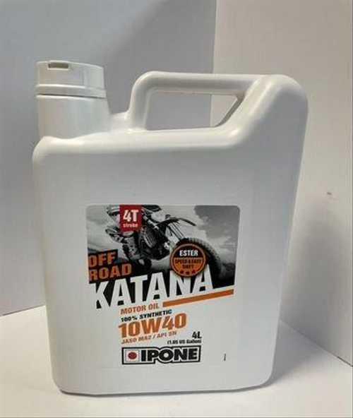 Ipone katana OFF road 10W40 масло моторное