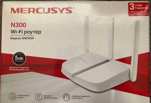 Wifi роутер mercusys 300N