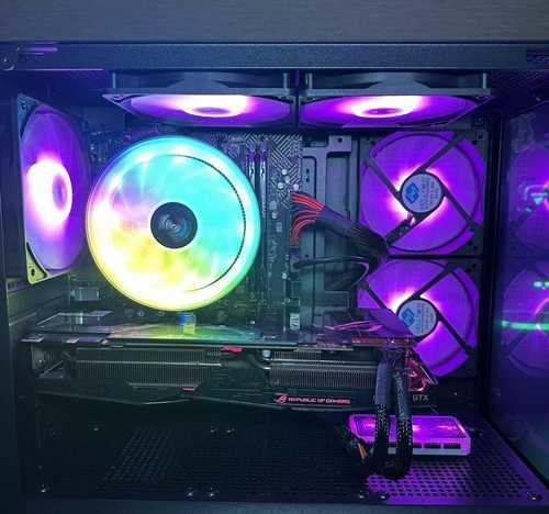 Игровой пк i3-10100f/ GTX 1070ti/ 16GB/ HDD 1TB