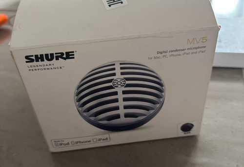 Микрофон shure MV5