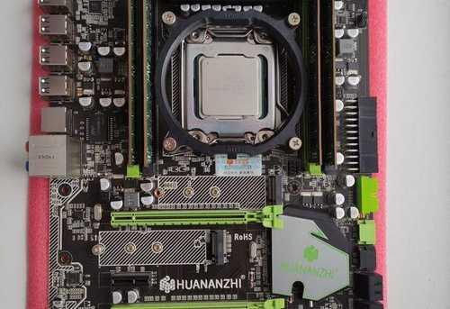 Комплект Huananzhi X79, Xeon 2667v2, 32Gb DDR3