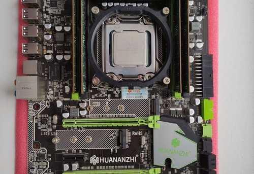 Комплект Huananzhi X79, Xeon 2667v2, 32Gb DDR3