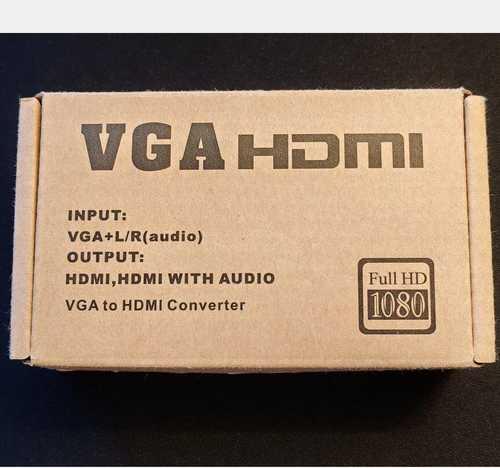 Переходник с vga на hdmi