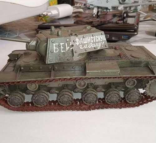 Модель тяжёлого танка кв-1Э