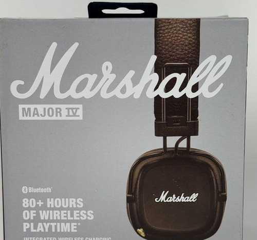 Наушники Marshall Major 4 brown