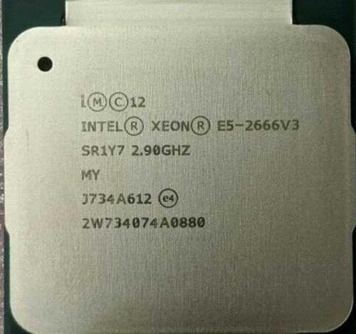 Intel Xeon E5-2666 v3 Процессор