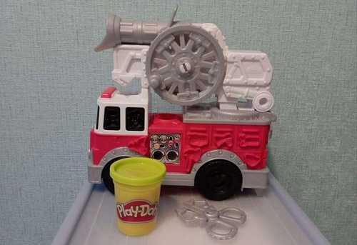 Play doh пожарная машина