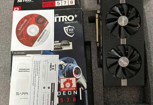 Видеокарта sapphire rx 570 nitro+ 8 гб