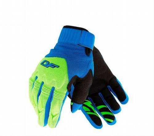 Мотоперчатки Dragonfly Enduro Blue-Green