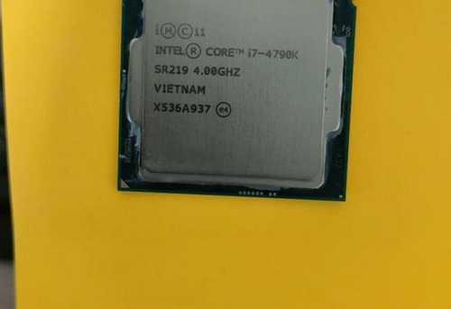 Процессор intel core i7 4790k