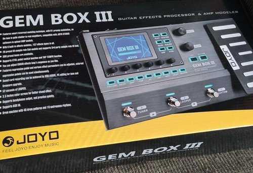 Гитарный процессор Joyo Gem Box lll