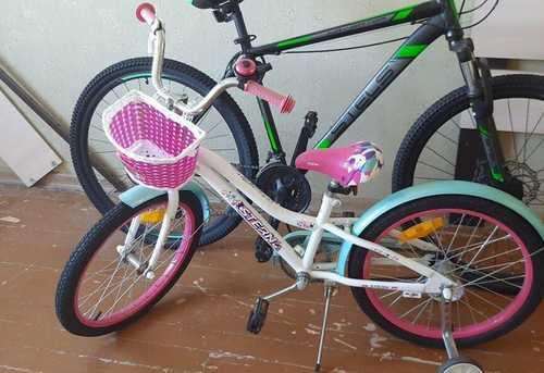 Продам новый велосипед (для девочки)