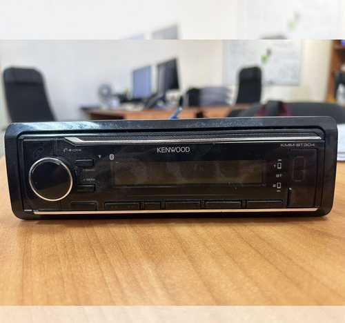 Процессорная магнитола Kenwood KMM-304BT