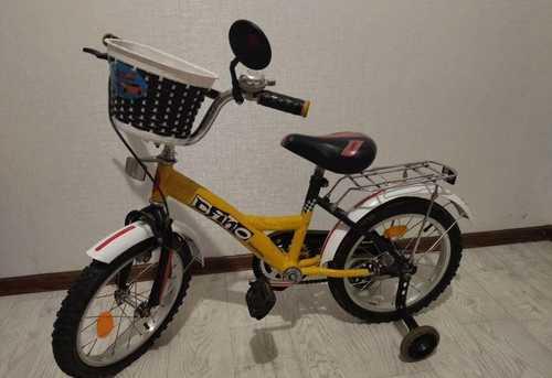 Детский велосипед dino 16"
