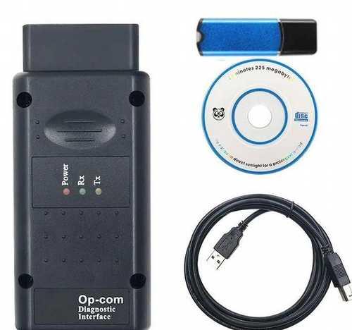 Opcom 2021 г v1.95 с USB ключом прошиваемая