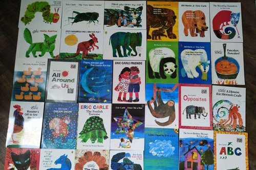 Книги на английском для детей Эрик Карл