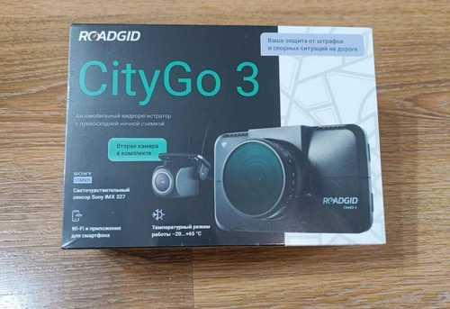 Видеорегистратор Roadgid CityGo 3 Wi-Fi 2CH