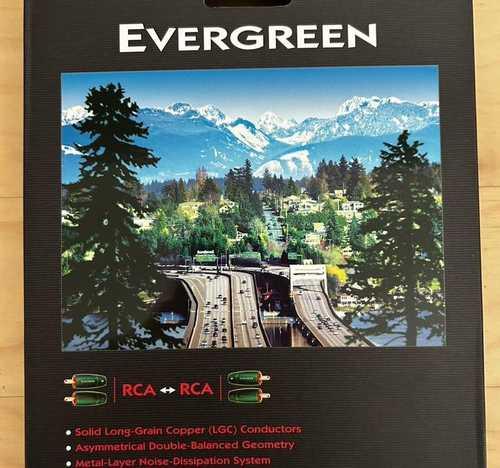 Кабель межблочный Audioquest Evergreen 2rca x 2rca