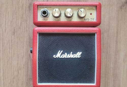 Комбоусилитель marshall ms-2 micro amp