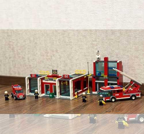 Lego 7208 City пожарная станция