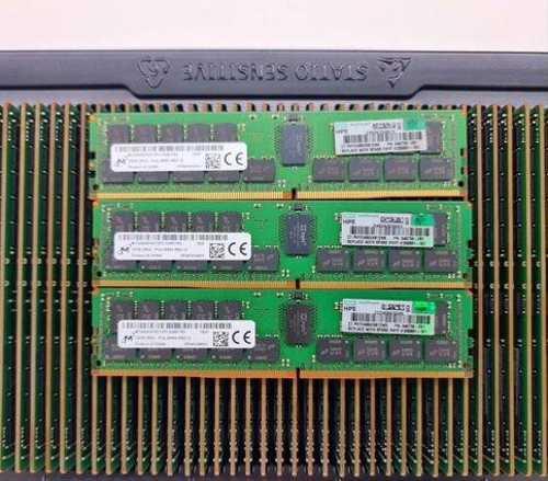 Серверная DDR4 Micron 2666 32gb ecc HPE 840758-091