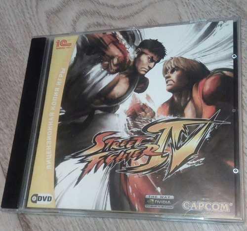 Диск с игрой для пк Street Fighter