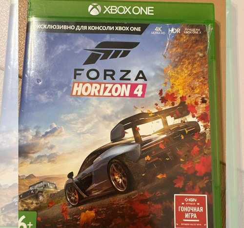 Xbox диск forza horizon 4