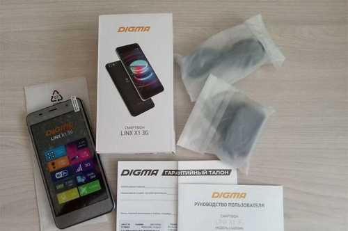 Смартфон 5 дюймов Digma Linx X1 новый