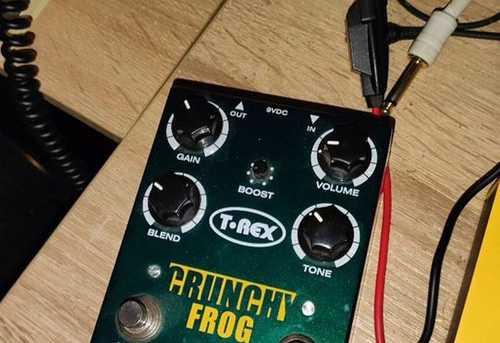 Гитарная педаль t-rex crunchy frog