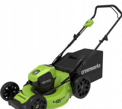 Газонокосилка аккум. greenworks gd40lm46hp (251440