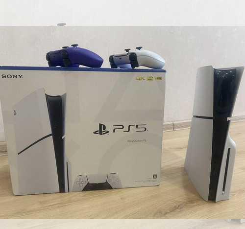 Sony playstation 5 ps5 с дисководом 2 джойстика