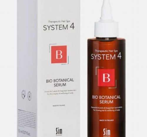 System 4 bio botanical serum сыворотка для волос