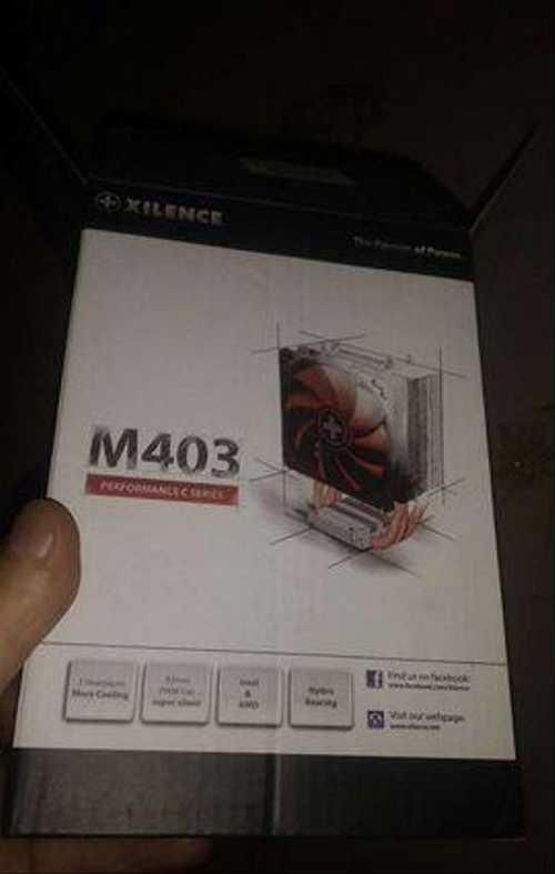 Куулер процессора сокеты AMD intel Xilence M403