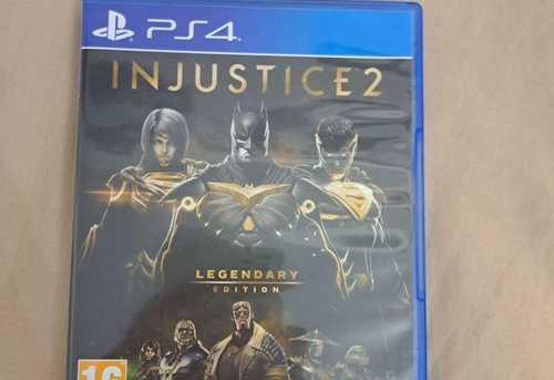 Игра Injustice 2 legendary edition PS4