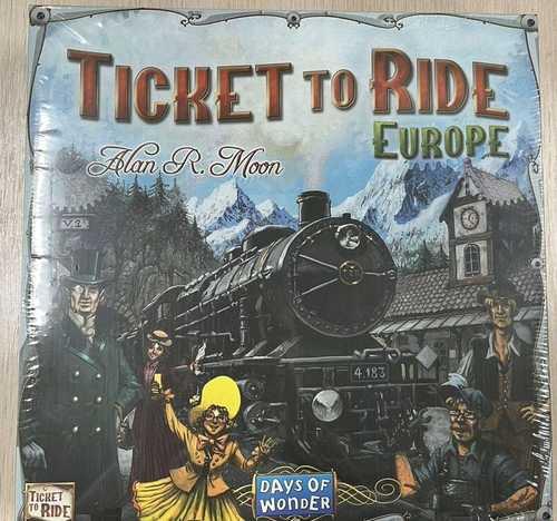 Ticket to ride европа настольная игра