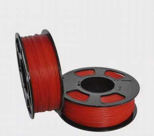 Petg пластик GF RED matte / красный 1.75 мм 1 кг