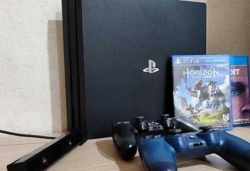 Sony playstation 4 PS4 pro 1tb с играми