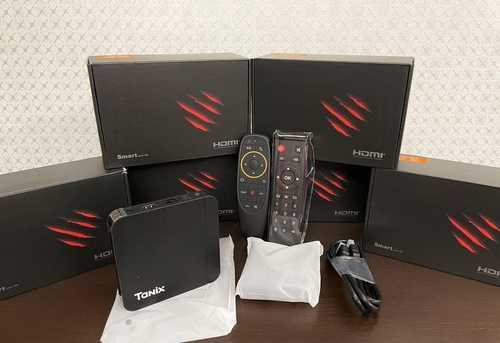 Tanix W2 3000+ каналов Android TV SMART приставка