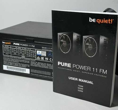 Блок питания Be Quiet Pure Power 11 FM 750W